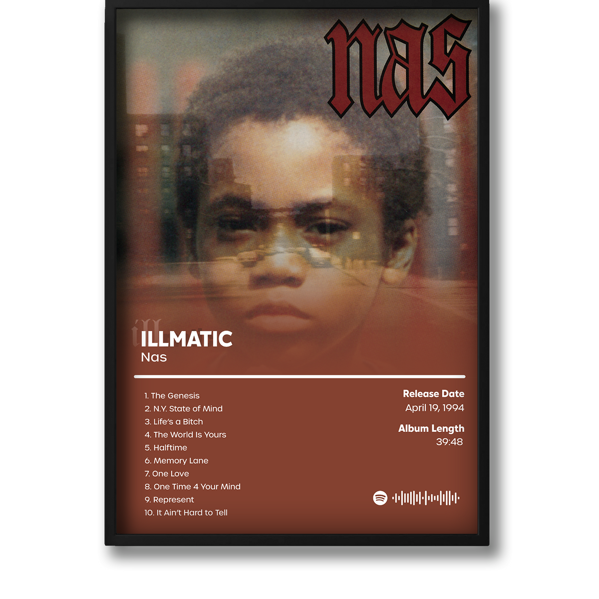 Nas - Illmatic Poster – PosterWorld