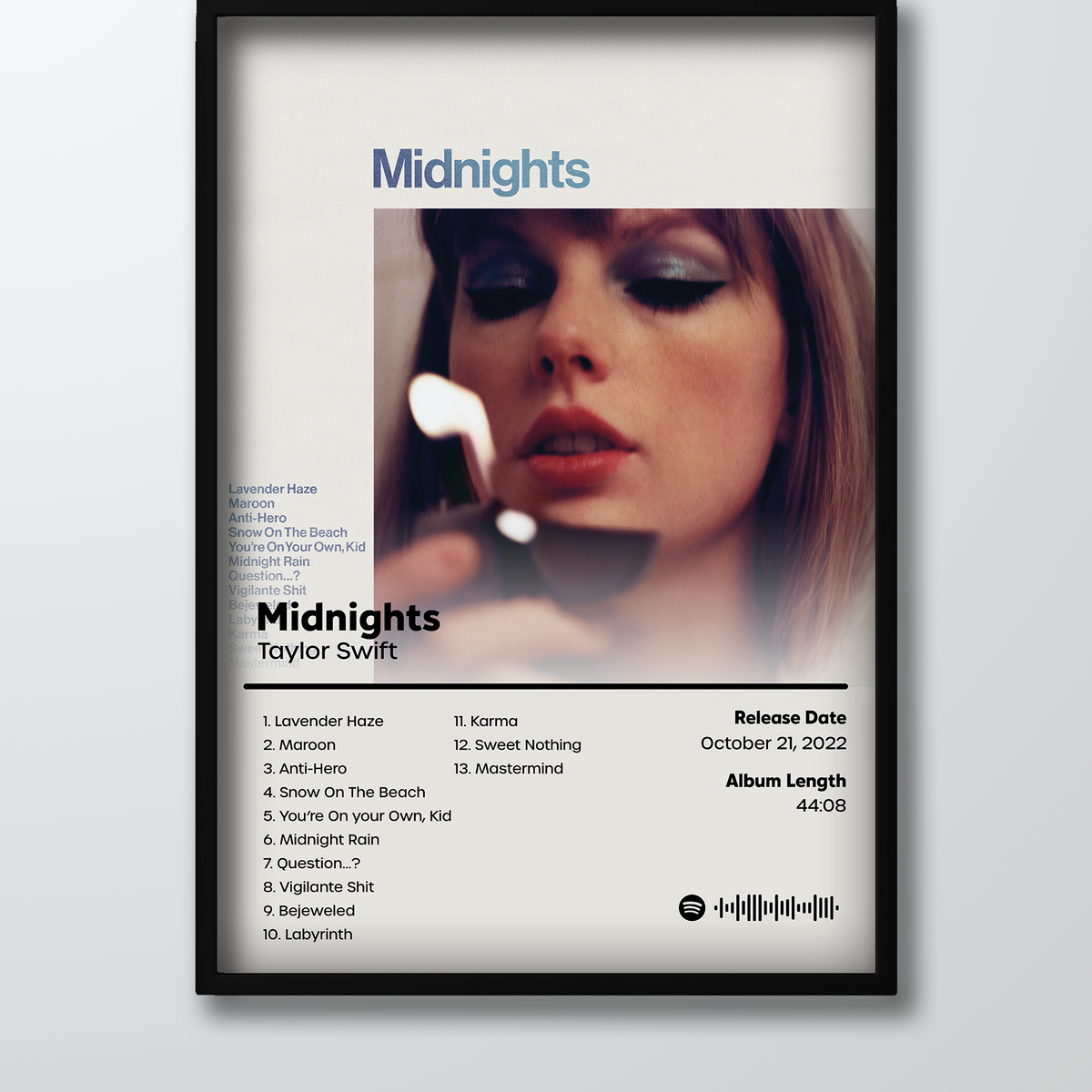 Taylor Swift - Midnights Poster – PosterWorld