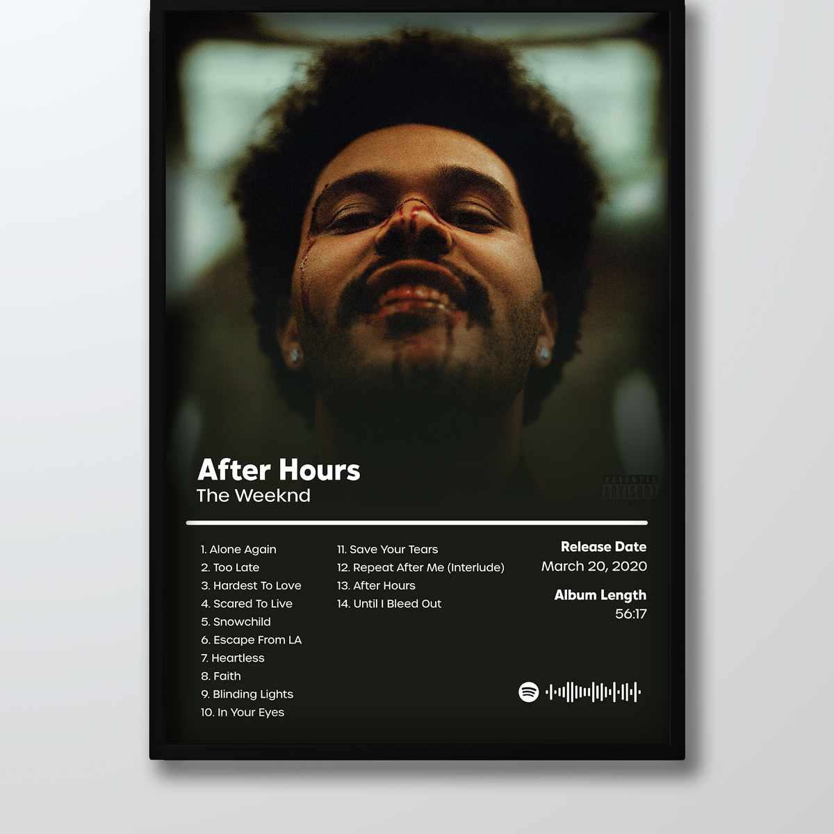 The Weeknd - After Hours Poster – PosterWorld