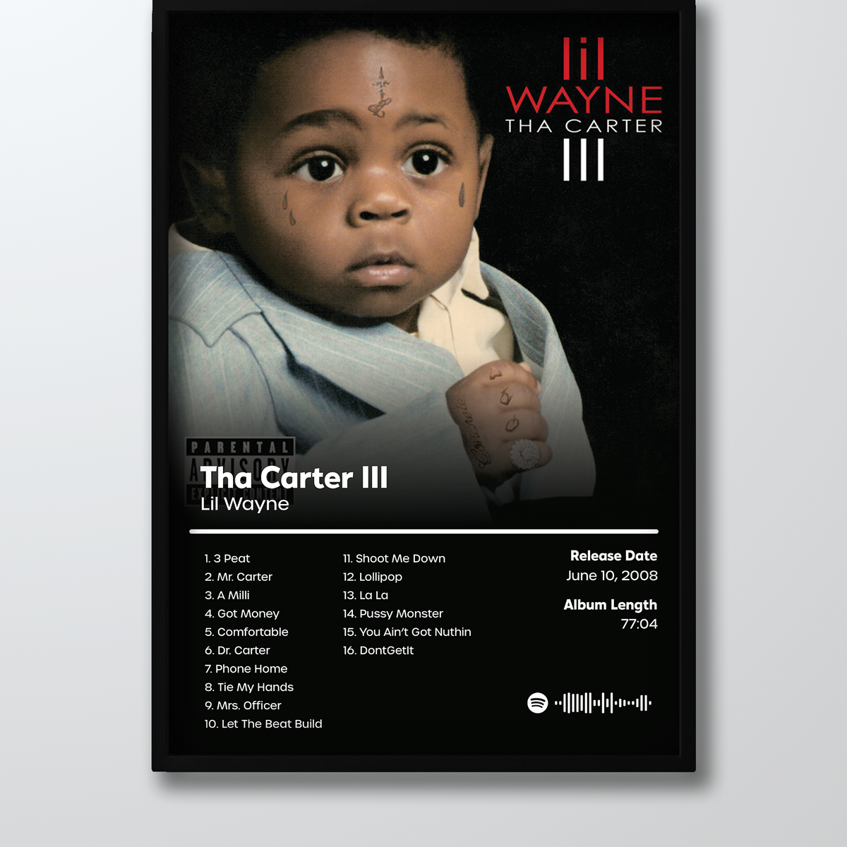 Lil Wayne - Tha Carter III – PosterWorld