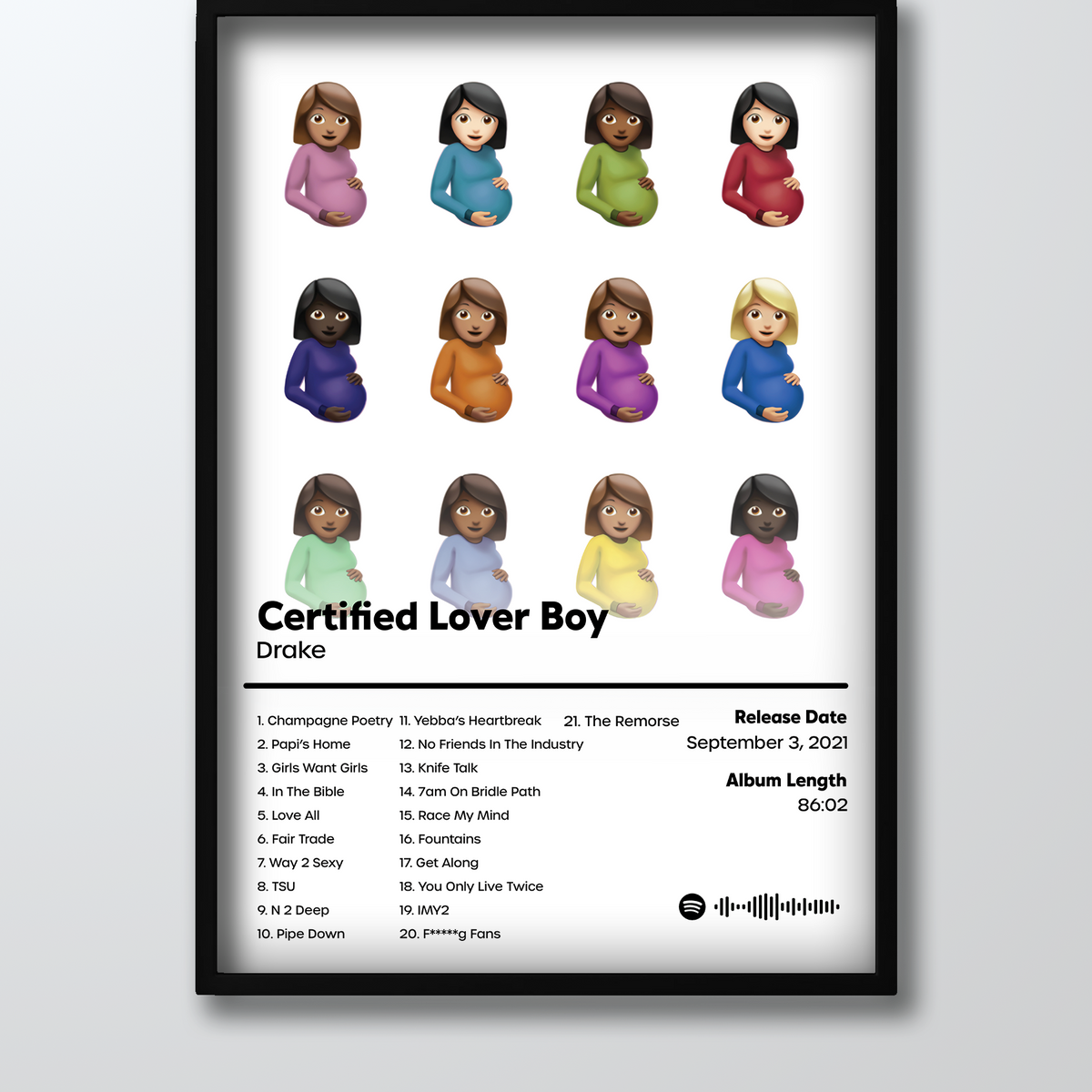 Drake - Certified Lover Boy Poster – PosterWorld