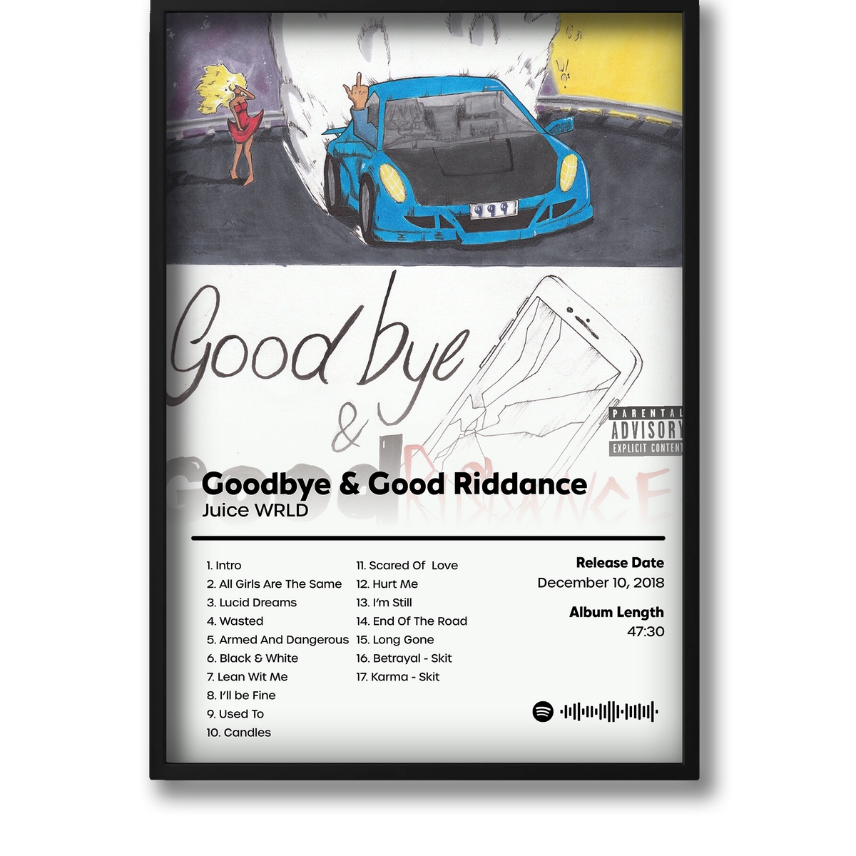 Juice WRLD - Goodbye & Good Riddance Poster – PosterWorld
