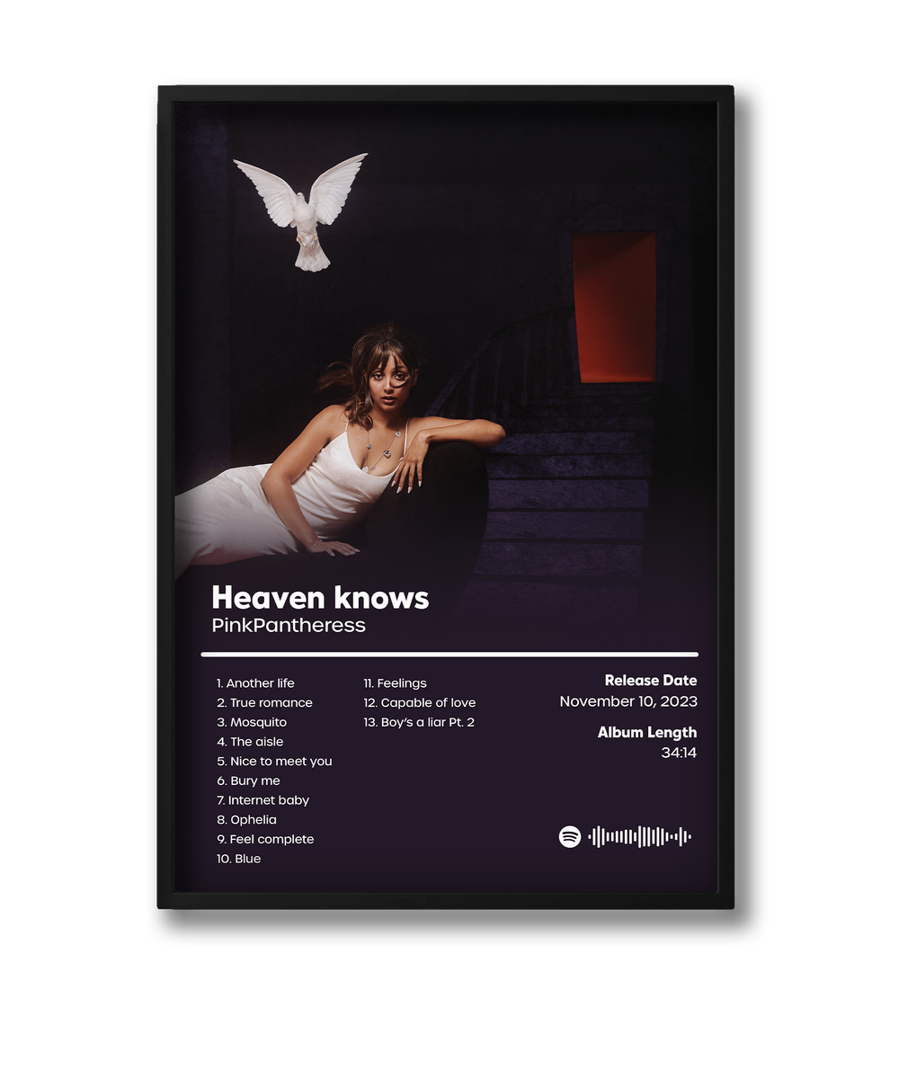 PinkPantheress - Heaven knows – PosterWorld