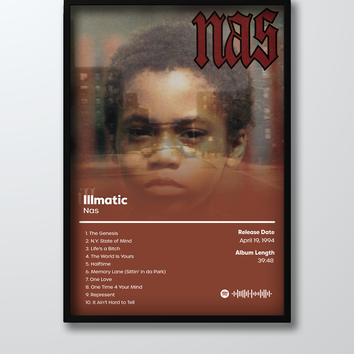 Nas - Illmatic Poster – PosterWorld