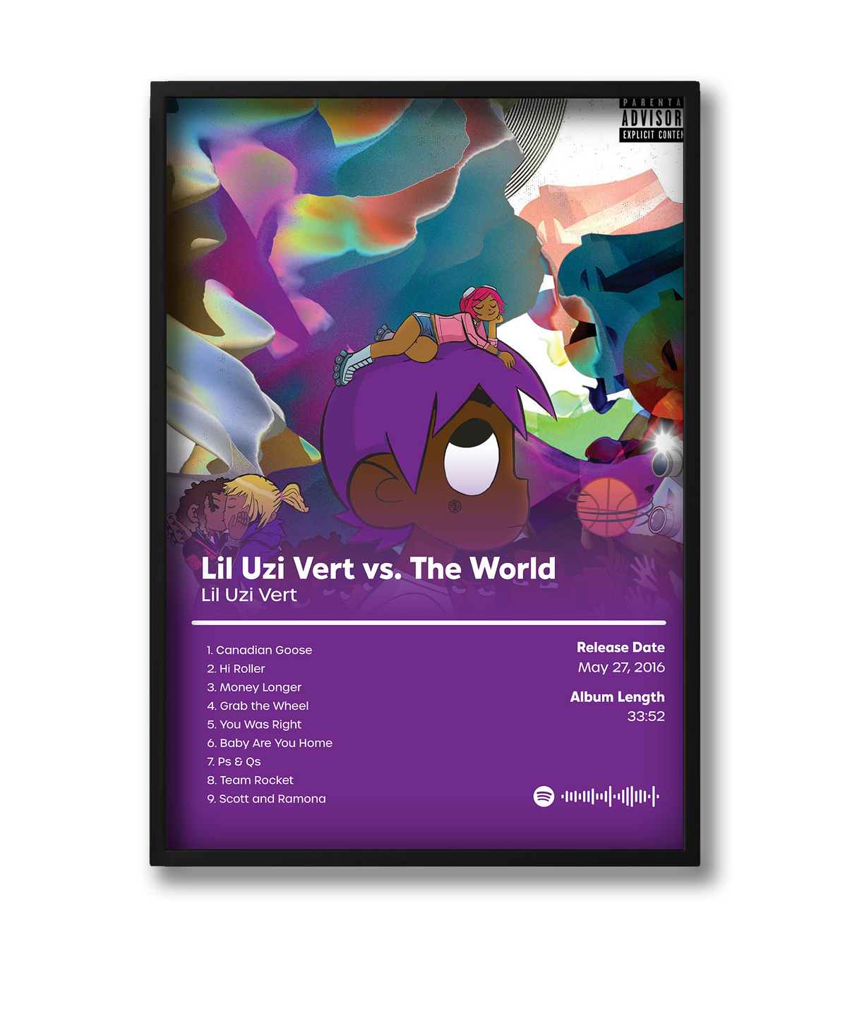 Lil Uzi Vert - Lil Uzi Vert vs. The World – PosterWorld