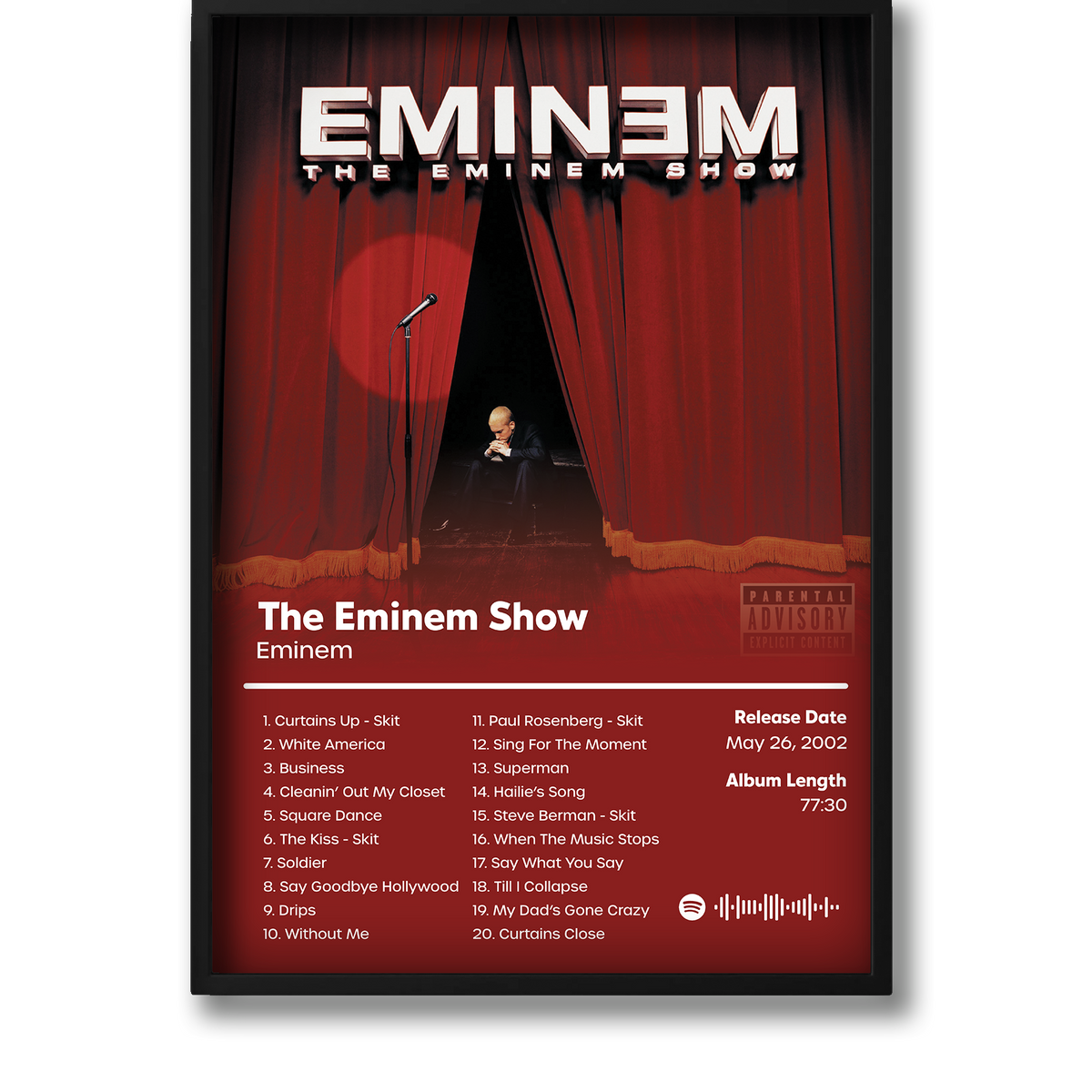 Eminem - The Eminem Show Poster – PosterWorld