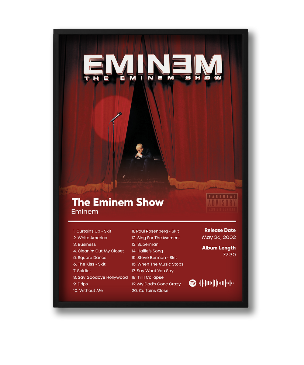 Eminem - The Eminem Show Poster – PosterWorld