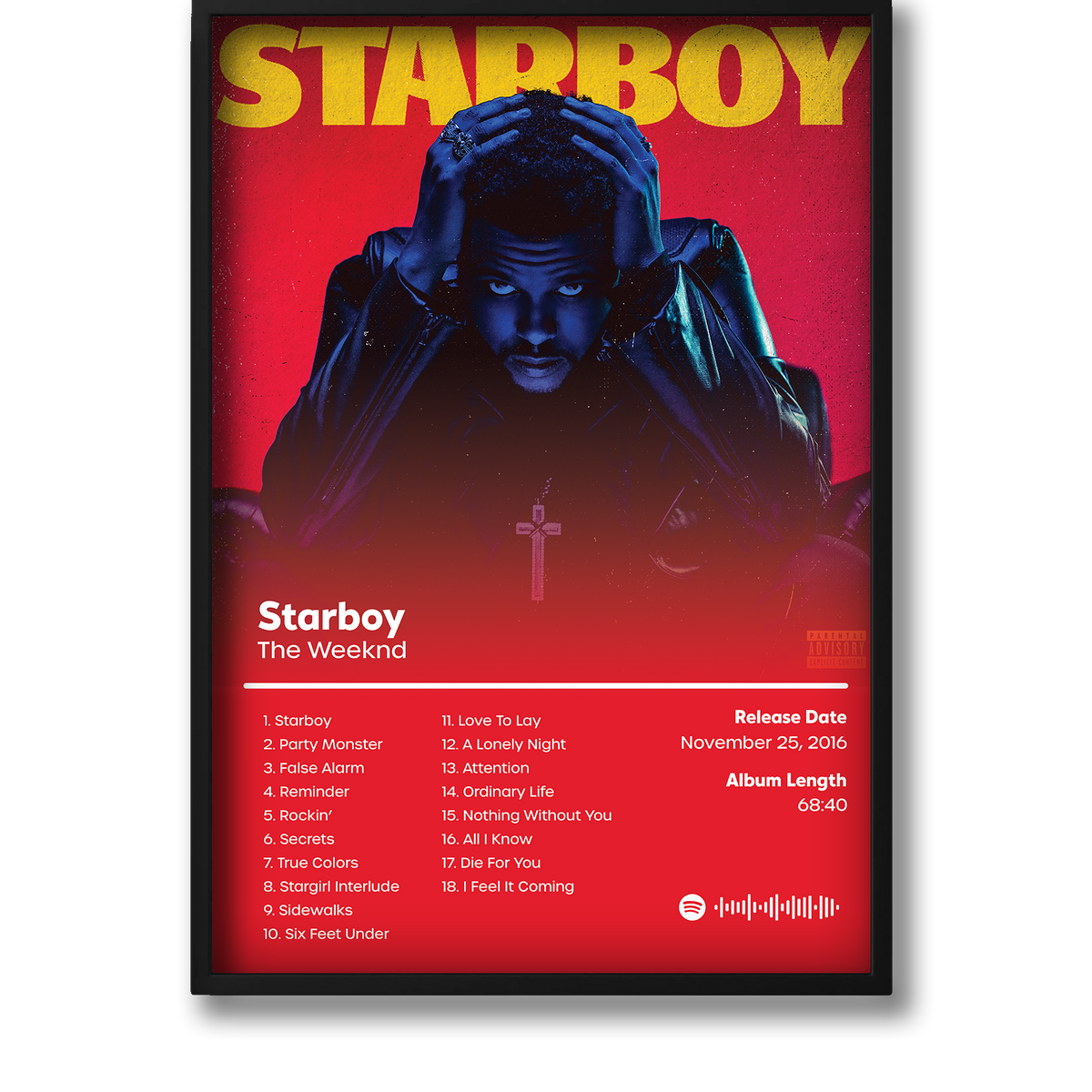 The Weeknd - Starboy Poster – PosterWorld