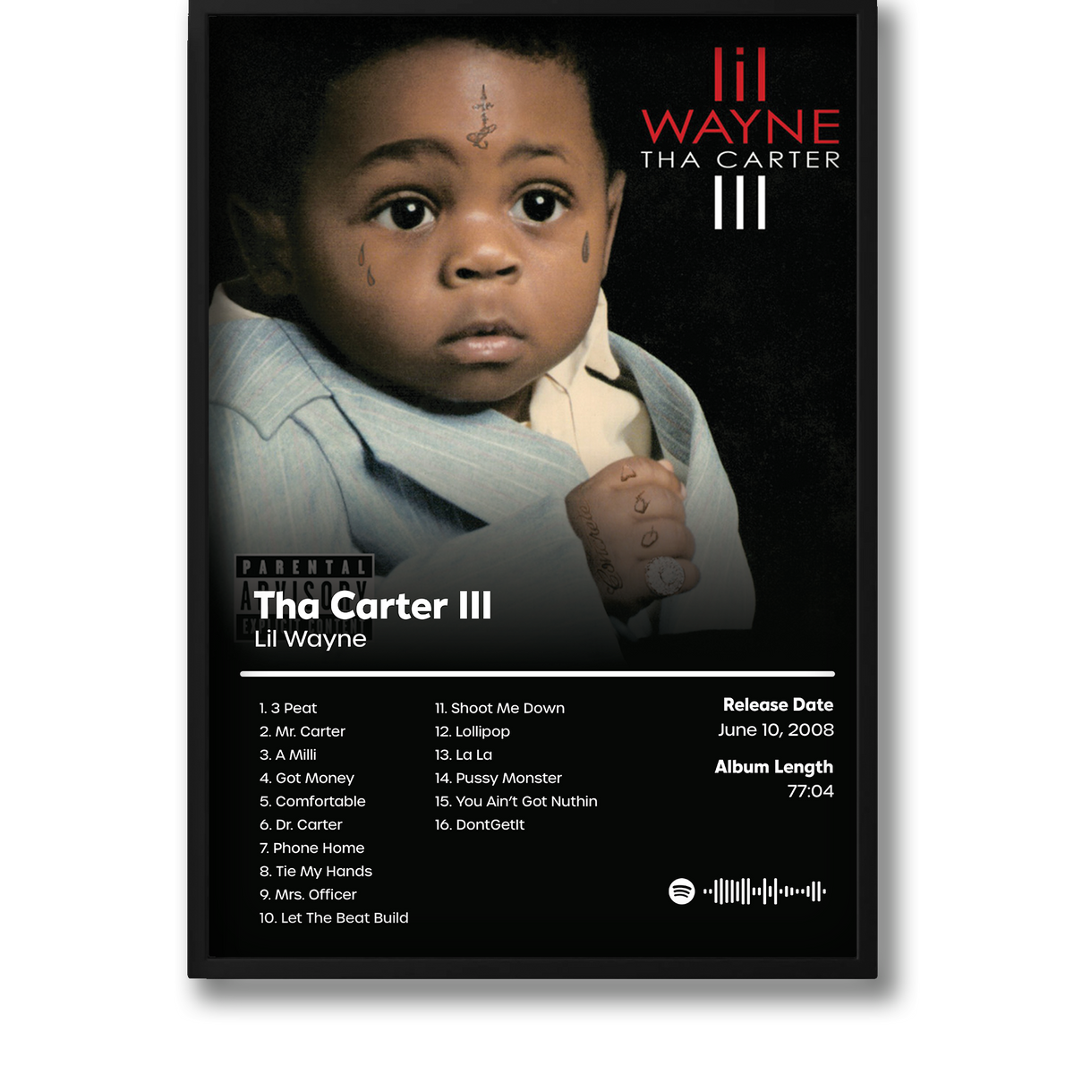 Lil Wayne - Tha Carter III – PosterWorld