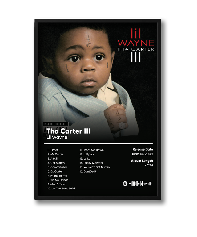 Lil Wayne - Tha Carter III – PosterWorld