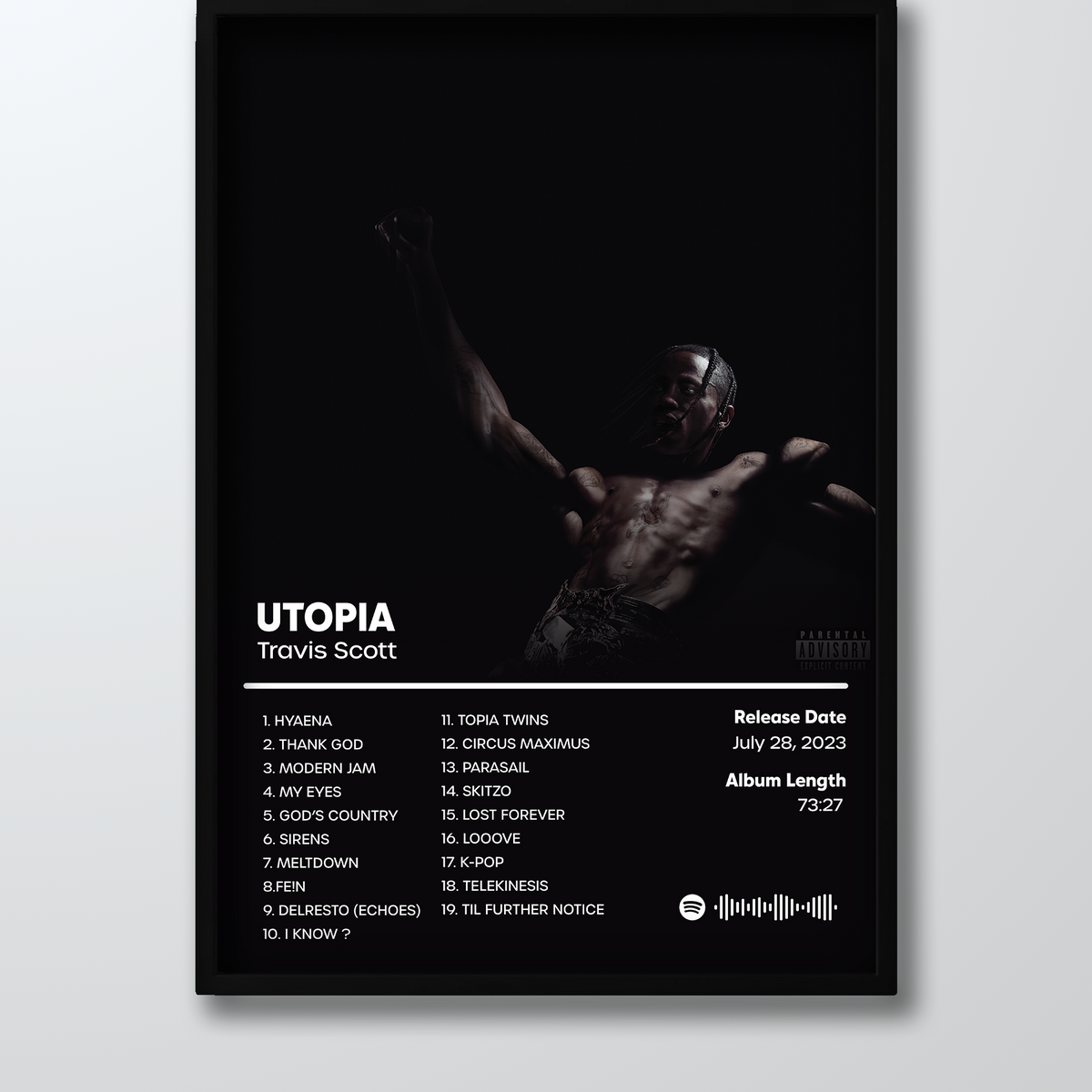 Travis Scott - Utopia Poster – PosterWorld