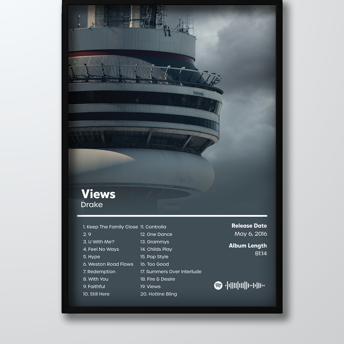 Drake - Views – PosterWorld