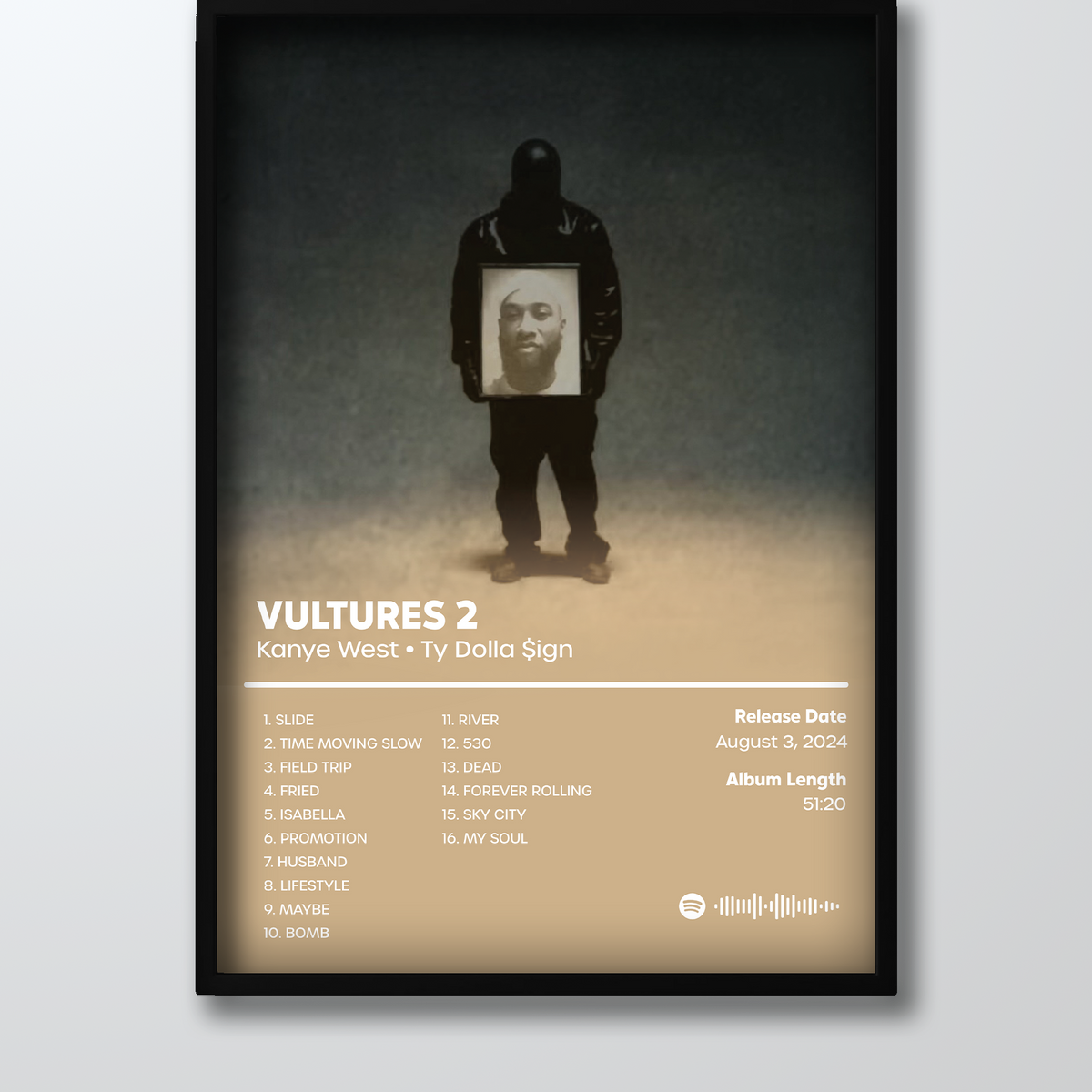 Kanye West - Vultures 2 – PosterWorld